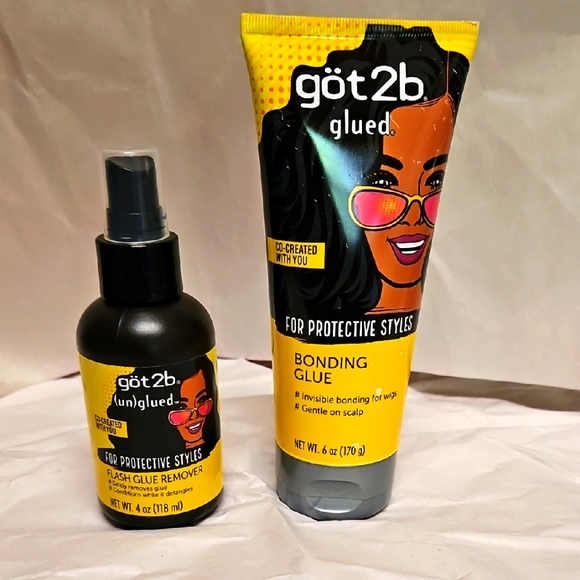 Got 2b | Hair | New Got 2b Glued Bonding Glue And Flash Glue Remover ...